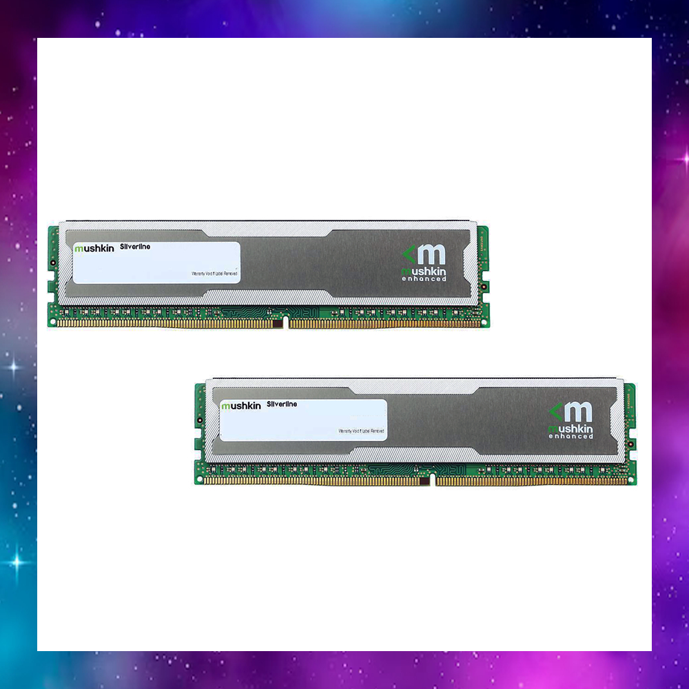 8GB (4GBx2) DDR3 1600MHz RAM (หน่วยความจำ) Mushkin Silverline ใช้งาน ...