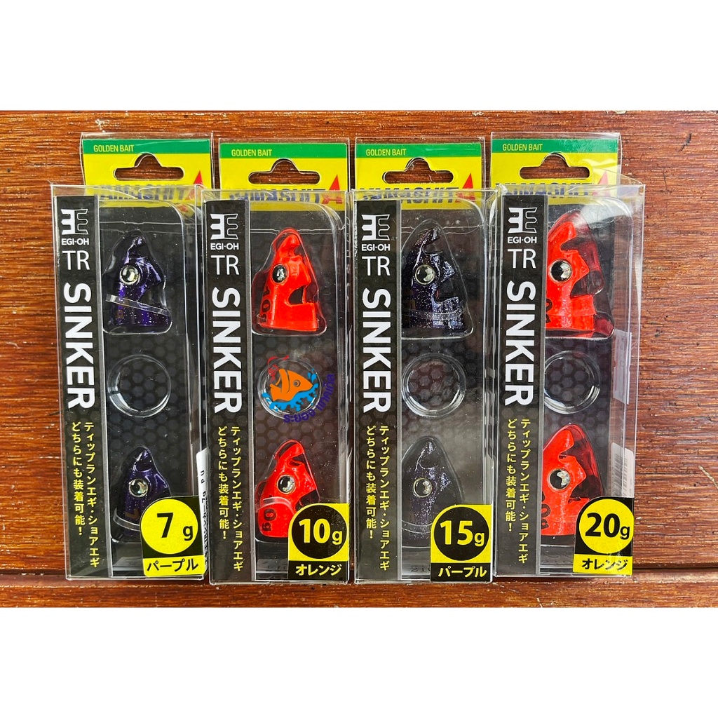 โยกุ้งตกหมึก YAMASHITA EGI-OH TR Sinker หัวทิปรัน Tip Run Eging Sinker ตกหมึกน้ำลึก | Shopee ...