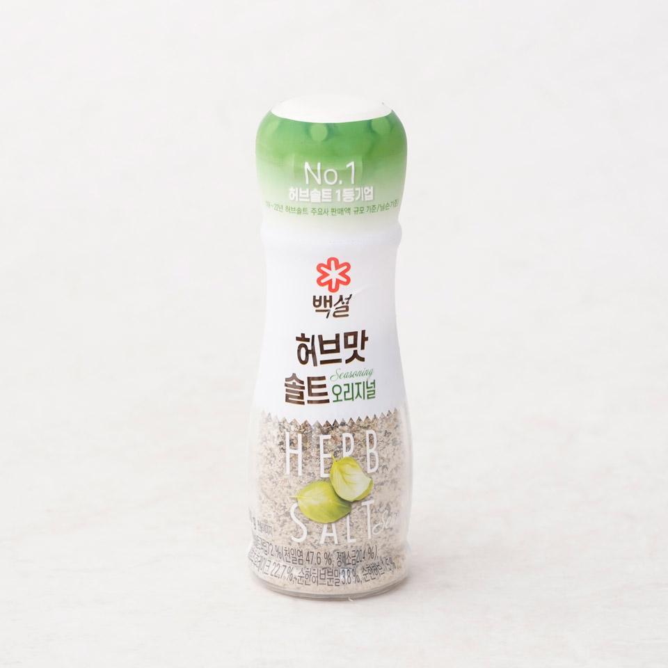 เกลือสมุนไพรปรุงรส ตราซีเจ แบรนด์อันดับ1 CJ SALT SEASONING 백설 허브맛 솔트 ...