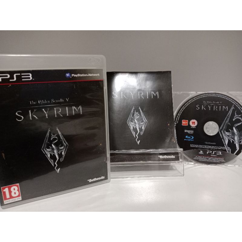 แผ่นเกมส์ Ps3 - The elder scrolls V : Skyrim (Playstation 3) (อังกฤษ ...