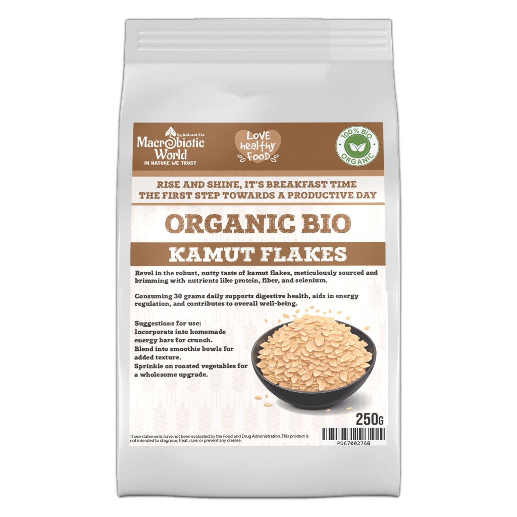 Organic/Bio Kamut Flakes 250g | Shopee Thailand