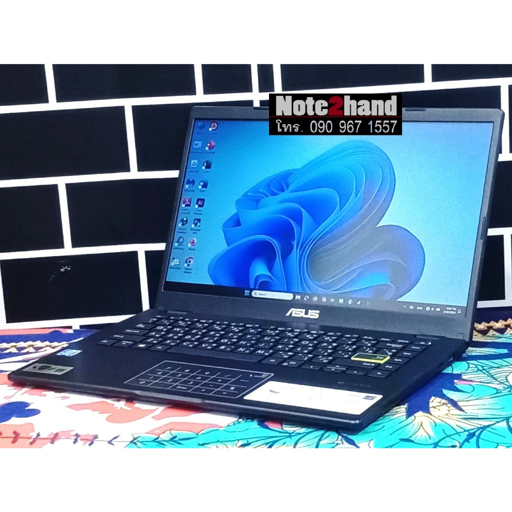 โน๊ตบุ๊คมือสอง ASUS CPU Pentium Silver N5030 จอ14”FHD แรม4+ NVMe 512 ...