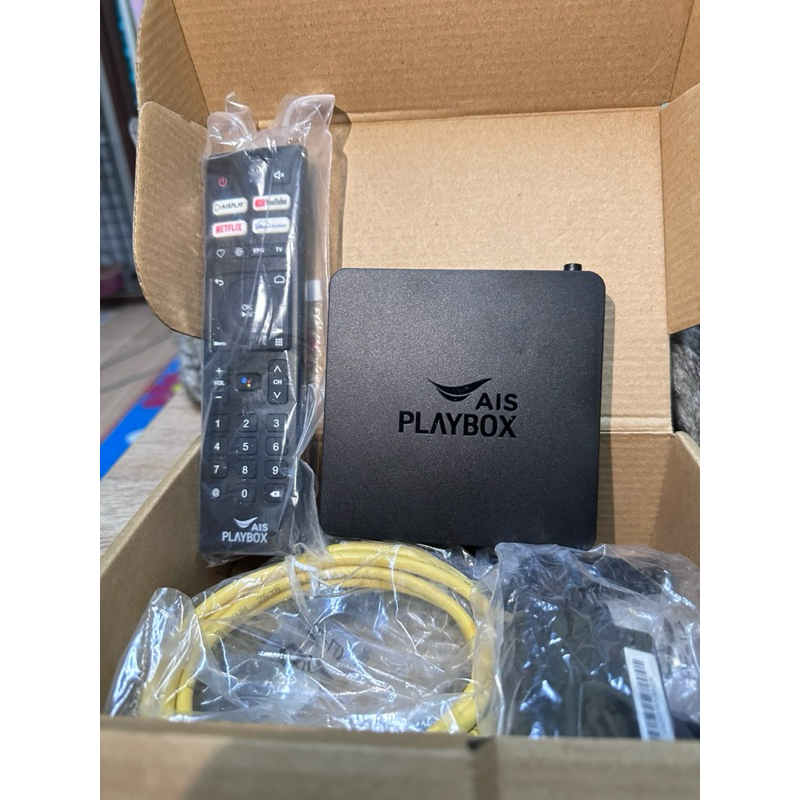กล่อง AIS Play Box V3 ของใหม่ มือหนึ่ง (ไม่มีรายเดือน) อุปกรณ์ครบ กล่อง AndroidTv(กล่องดูทีวีเอ ...