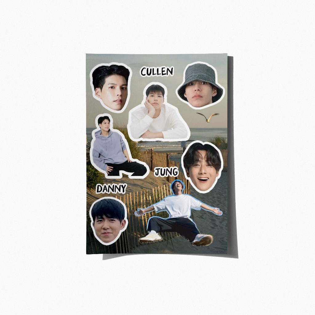 Sticker สติกเกอร์ - Cullen , Jung , Danny (คัลแลน , พี่จอง , แดนนี่ ...