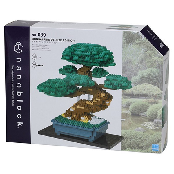 Kawada nanoblock NB-039 Bonsai Pine Deluxe Edition (Bonsai Matsu) 4972825210116 (นาโนบล็อค ...