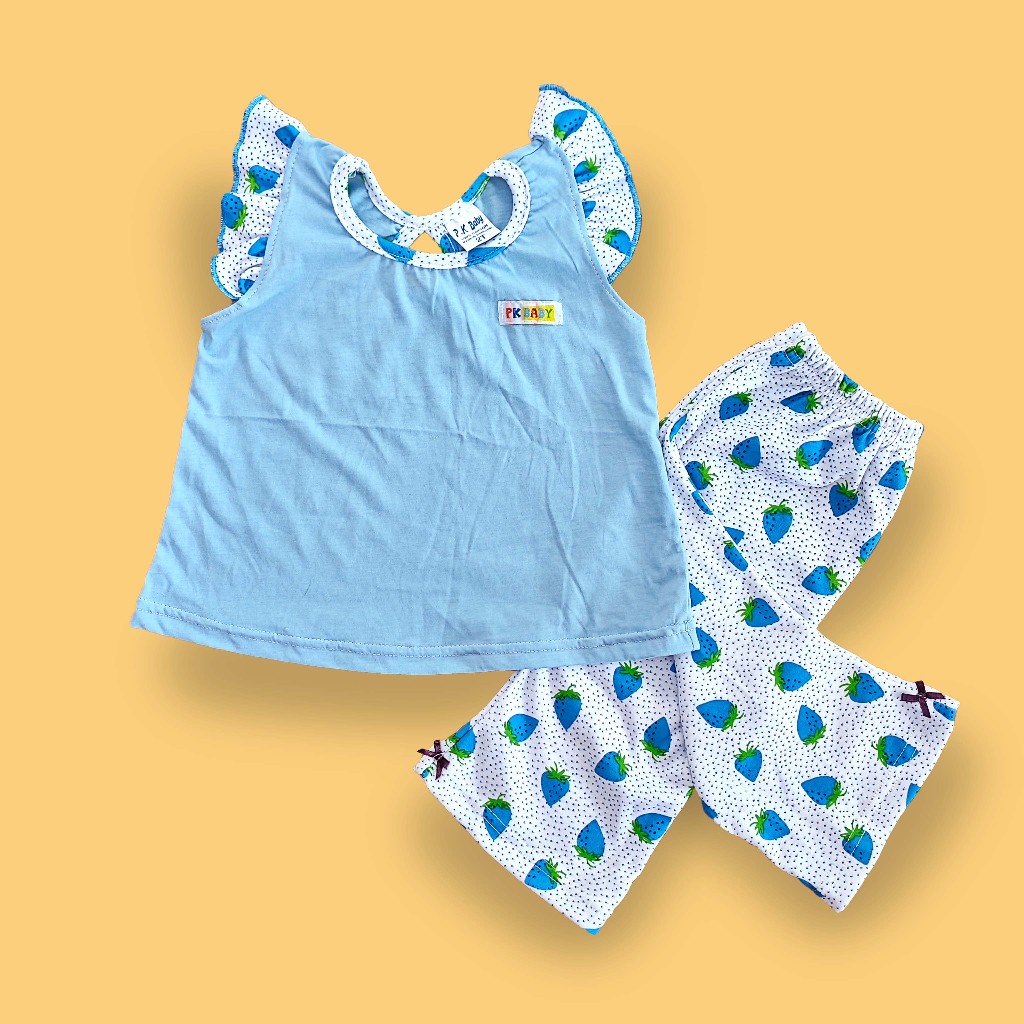 ชุดเด็กผู้หญิง มี2ไซส์ ไซส์ 1T (6 เดือน-1ปี /4-10Kg.) 2T(1-2ปี/9-13 Kg.) | Shopee Thailand