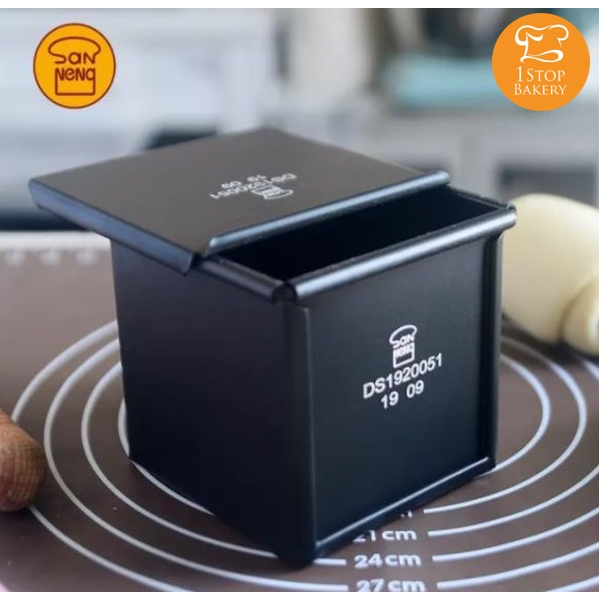 San Neng DS1920051 Non-stick Square Loaf Pan 10x10x10 / พิมพ์อบขนมปัง ...