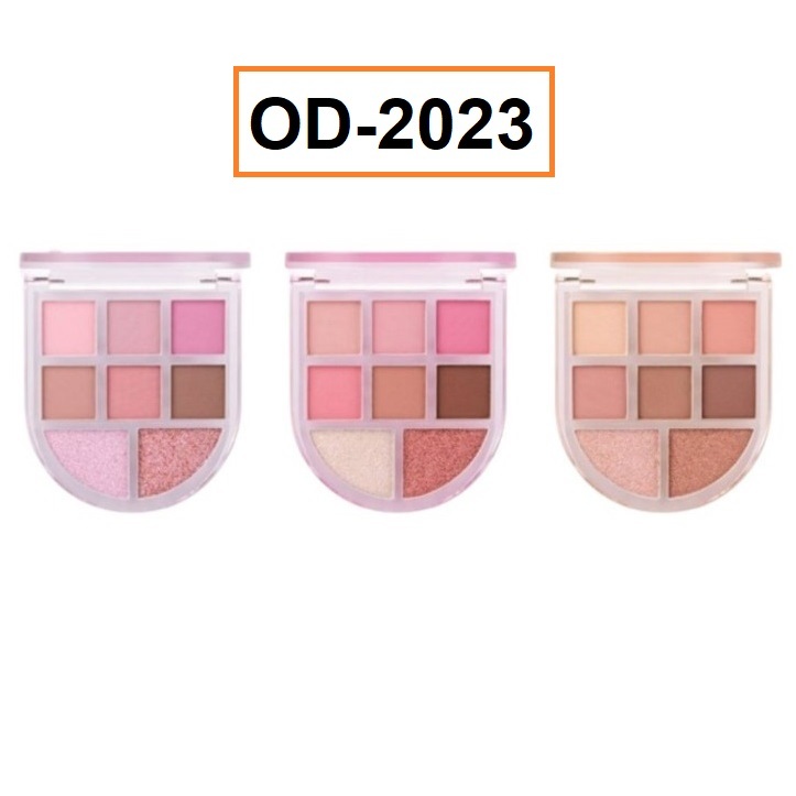 Odbo Romance Mood Eye Palette (OD-2023) 6g.โอดีบีโอ โรแมนซ์ มู้ด อาย พาเลท อายแชโดว์ 8 เฉดสี ...