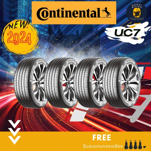 CONTINENTAL รุ่น UC7 195/50 R16 215/45 R17 235/45 R18 ยางใหม่ปี 23-24🔥 ...