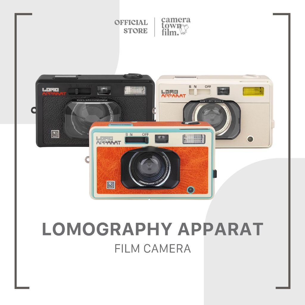 กล้องฟิล์ม LOMOGRAPHY APPARAT 35MM. FILM CAMERA | Shopee Thailand