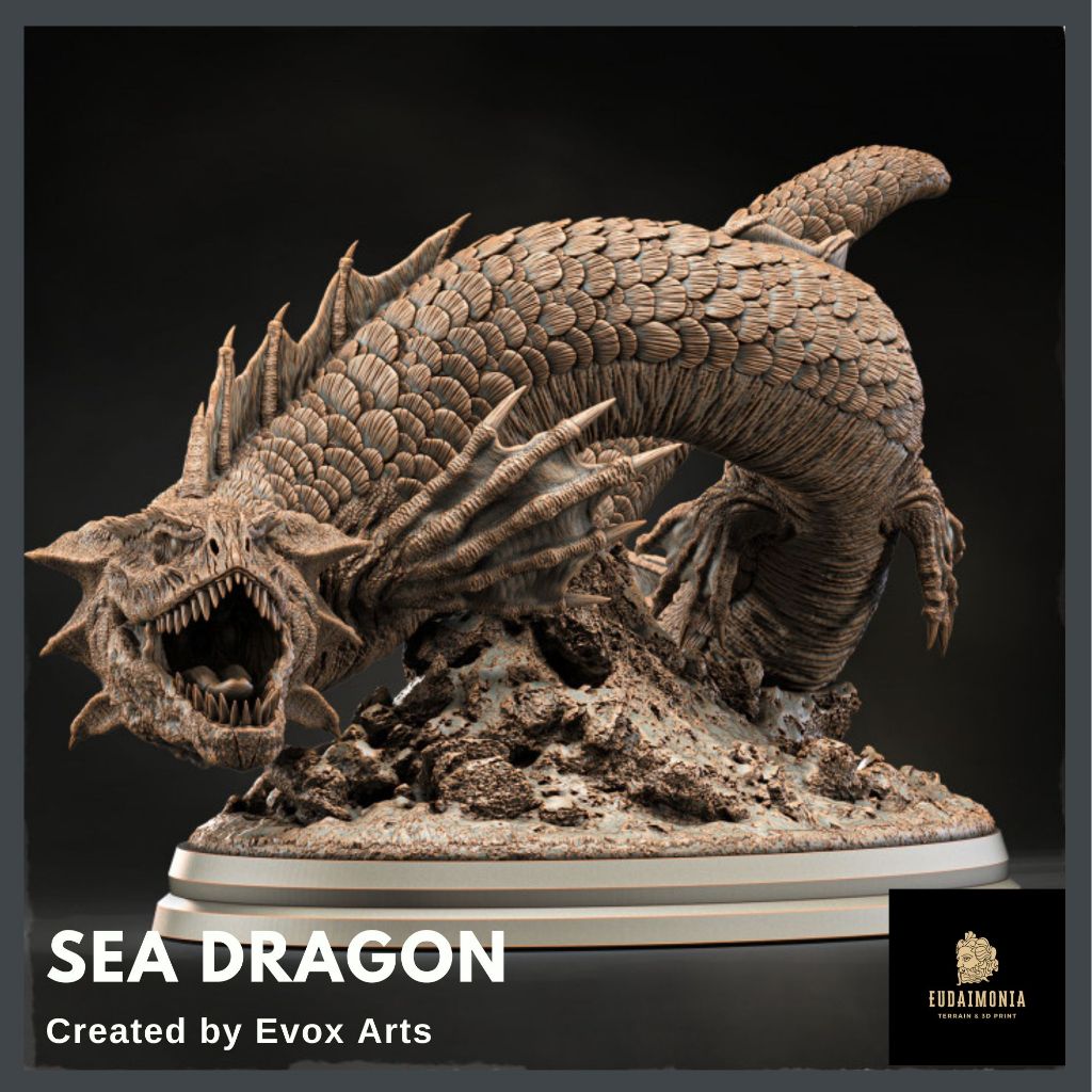 Sea Dragon - Monster figure จัดส่งได้ใน1-3วัน | Shopee Thailand