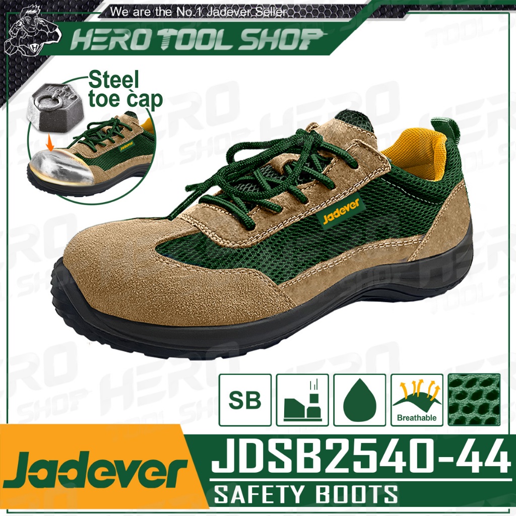 JADEVER รองเท้า รองเท้าเซฟตี้ รองเท้านิรภัย (Safety Boots) รุ่น ...