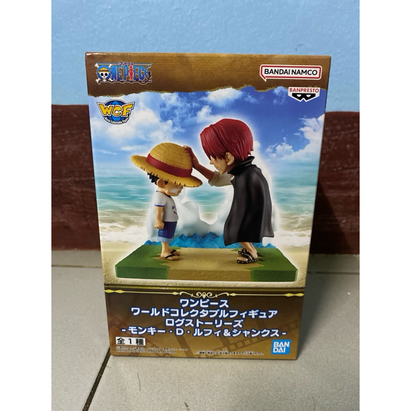 WCF one piece แมวทอง โมเดลลูฟี่กับแชงค์ | Shopee Thailand