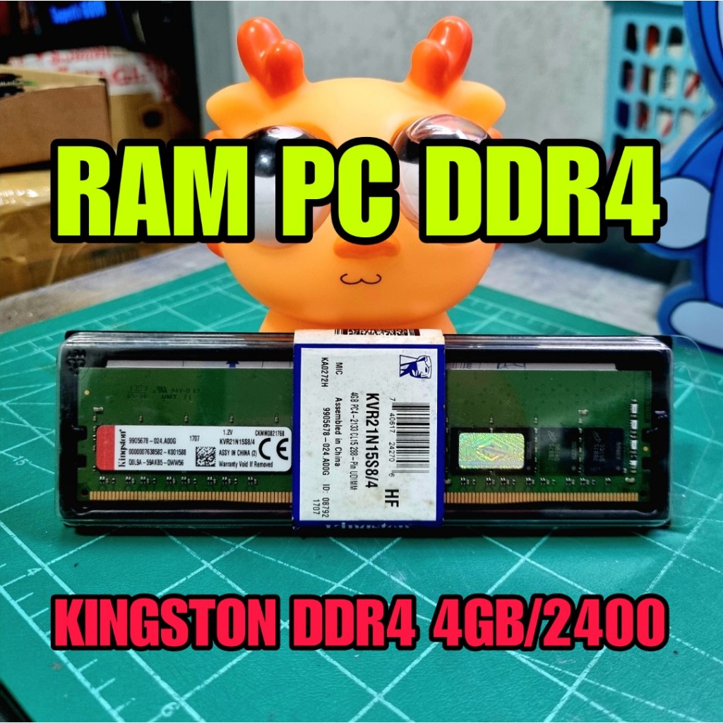 (ร้านในไทย) RAM DDR4 4GB/8GB คละแบรนด์ ใส่ได้กับทุกเมนบอร์ด ** ส่งไว ...