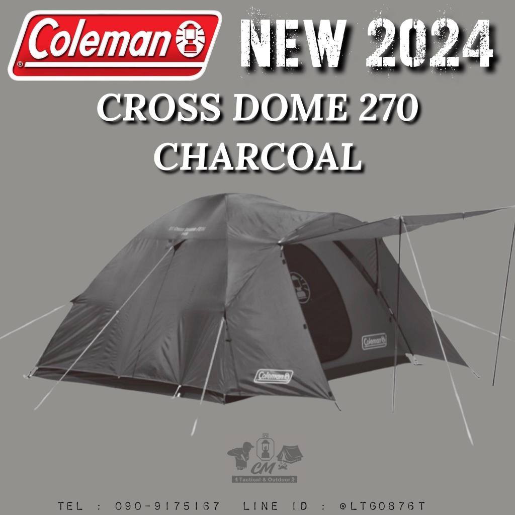 NEW 2024 Coleman japan Cross Dome 270 Charcoal | Shopee Thailand