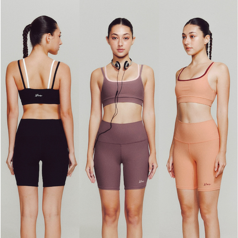 Cassette Wide Ribbed Sports Bra - The Flos Club | Shopee Thailand