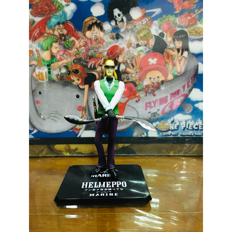 (FZ) แท้100% เฮลเมปโป Helmeppo Figure Zero แมวทอง One piece วันพีช ...