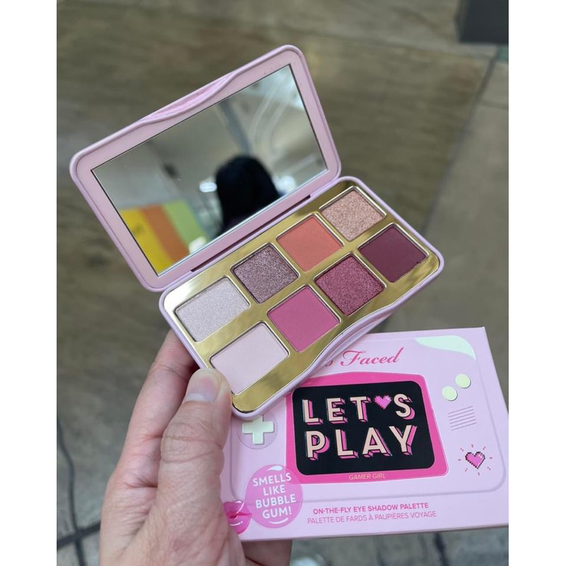 พาเลททาตา Too Faced Let's Play Mini Eye Shadow Palette 8 หลุม | Shopee ...