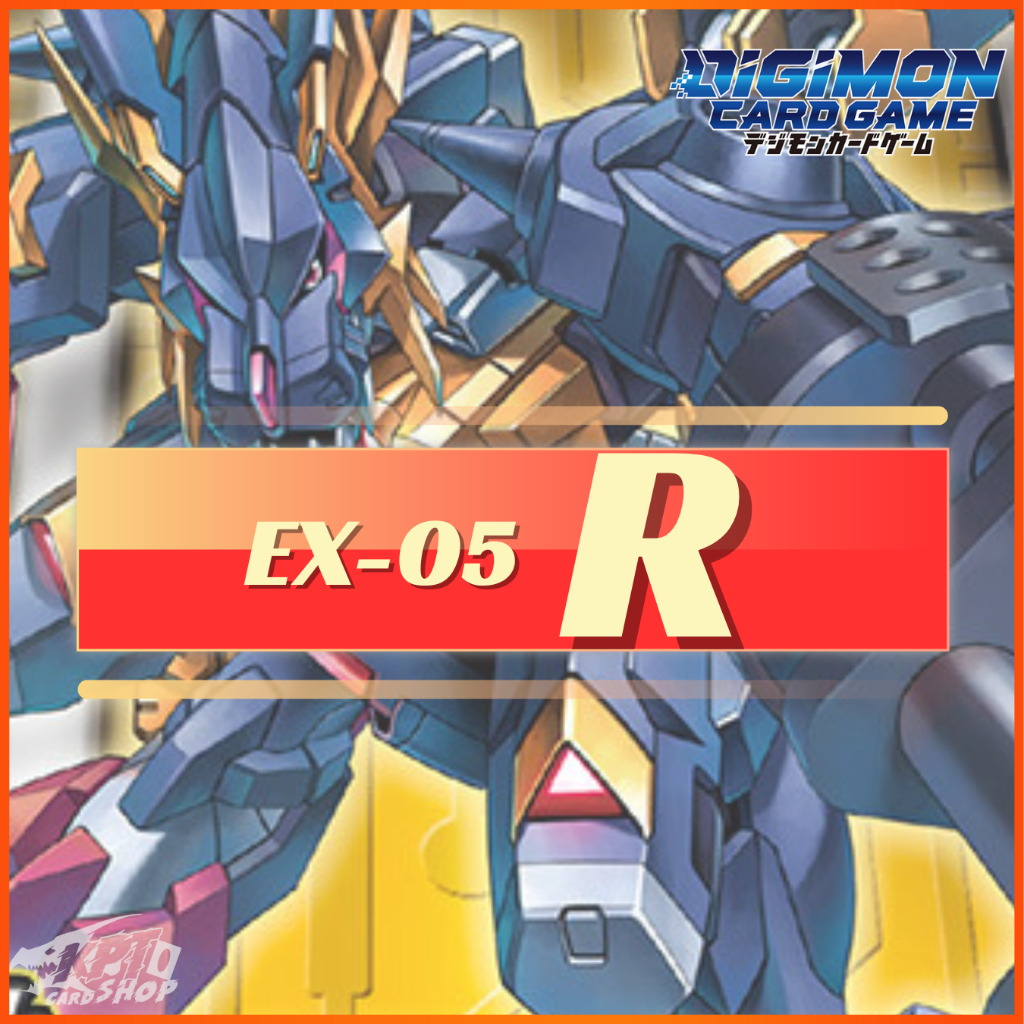 Digimon Card Game EX-05: การ์ดระดับ " R " | Shopee Thailand