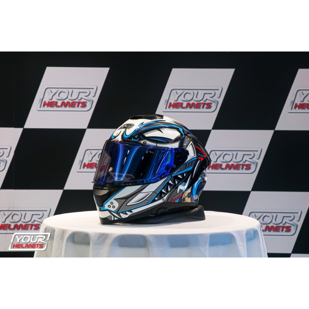 หมวกกันน็อค ID HELMETS รุ่น ZRO 9TAILS(9หาง) WHITE | Shopee Thailand