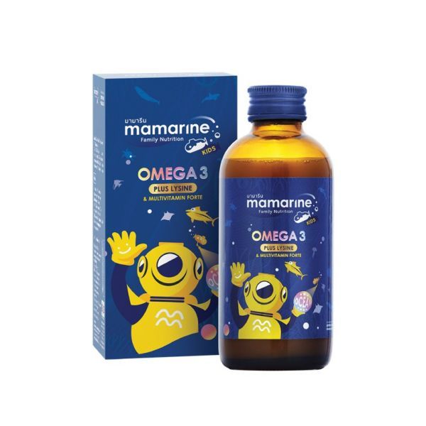 MAMARINE KIDS FORTE 120 cc สูตร lysine | Shopee Thailand