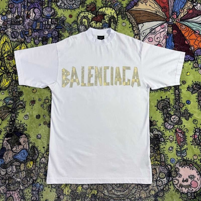 【lemon】เสื้อยืด Balenciaga BB 24SS รูปภาพจริง งานสูงสุด เกรด original แท้ 99% | Shopee Thailand