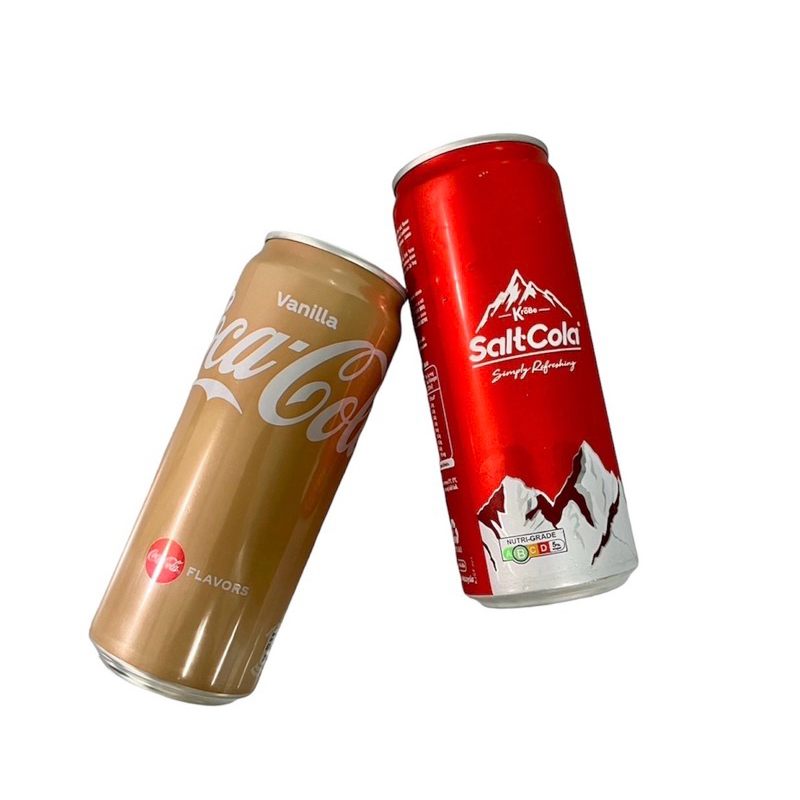Coke Vanilla โค้กรสวนิลา & Salt Cola ขนาด 320ml. | Shopee Thailand