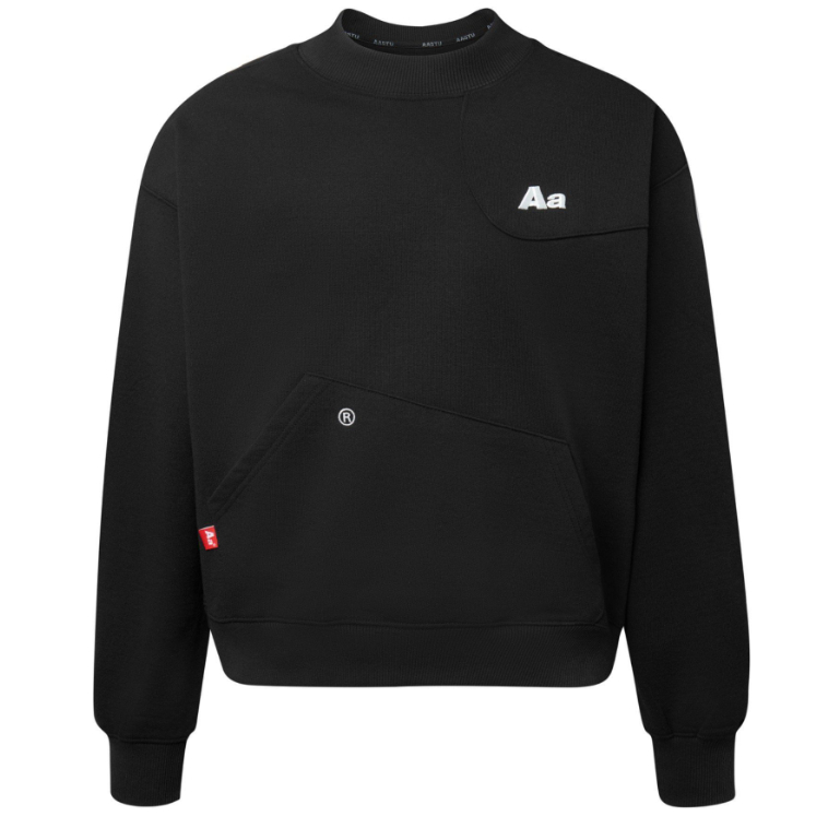 เสื้อแบรนด์ AASTU - รุ่น AA PATCHWORK SWEATER | Shopee Thailand