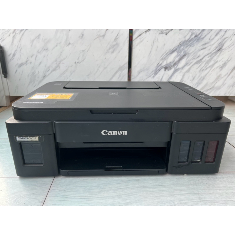 Printer Canon G2000 มือ 2 (ถ่ายเอกสารและปริ้นท์ขาวดำ) แสกนได้ | Shopee ...
