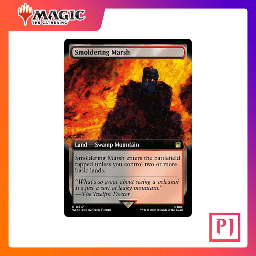 [MTG] Smoldering Marsh (Extended Art) [WHO] [LAND] [RARE] [NORMAL] [ENG ...