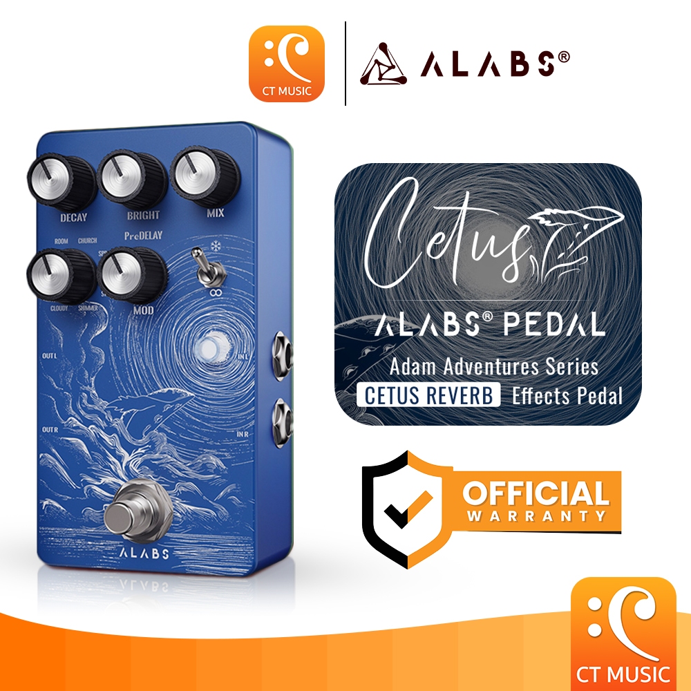 Alabs CETUS Reverb Electric Guitar เอฟเฟคกีตาร์ CE TUS | Shopee Thailand