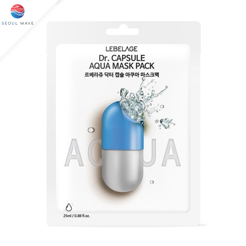 Lebelage Dr. CAPSULE AQUA MASK PACK 10EA ลีเบลเอจ ด็อกเตอร์ แคปซูล อควา มาส์กแพค 10 ชิ้น ...