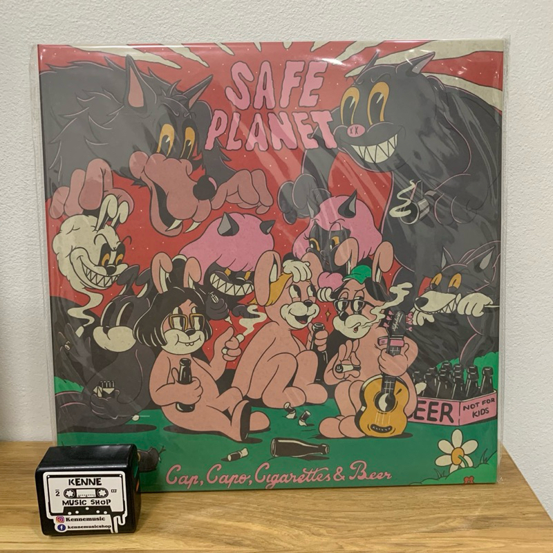 แผ่นเสียง SAFEPLANET : อัลบั้ม Cap,Capo,Cigarettes & Beer อัลบั้มที่ 2 ...