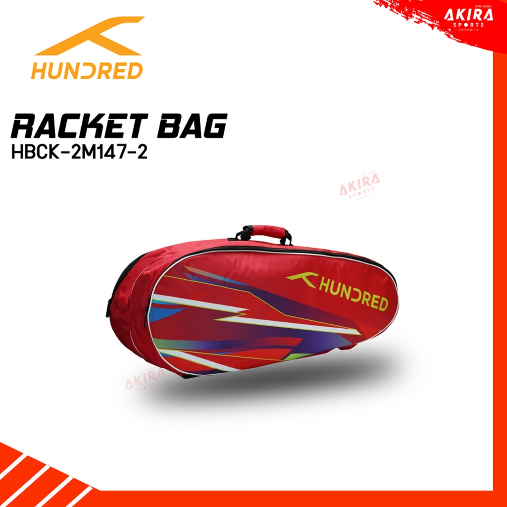 กระเป๋าแบดมินตัน HUNDRED racket bag - HBCK-2M147-2 | Shopee Thailand