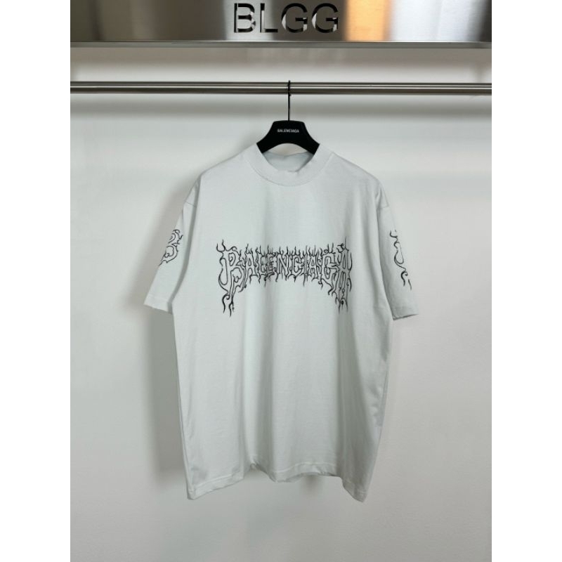 【lemon】เสื้อยืด Balenciaga BB 24SS รูปภาพจริง งานสูงสุด เกรด original แท้ 99% | Shopee Thailand