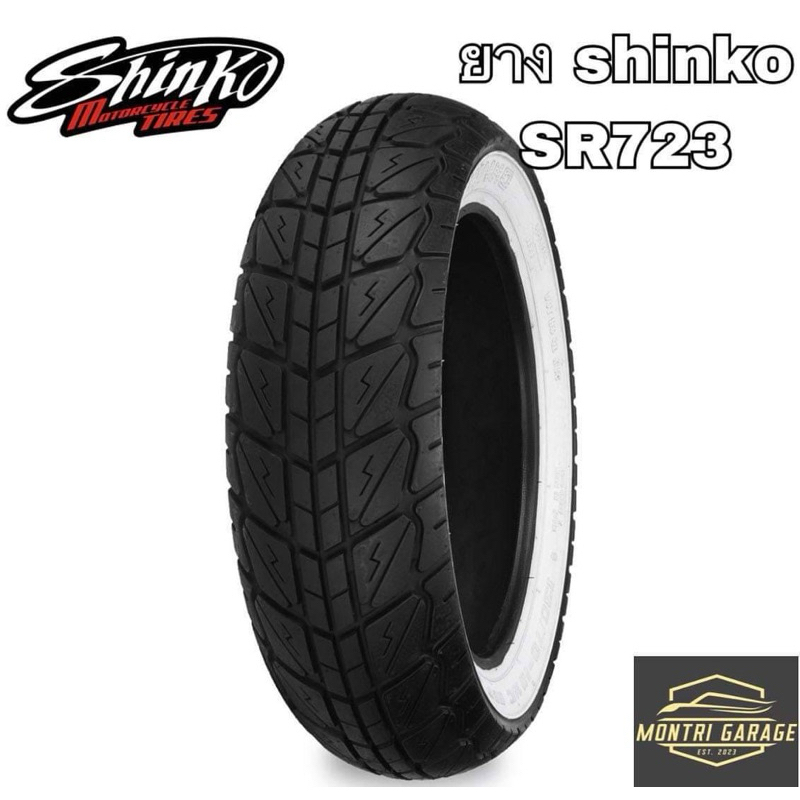 Shinko SR723 ขอบขาวสำหรับใส่ Vespa / Lambretta อื่นๆ ขอบ12 | Shopee ...