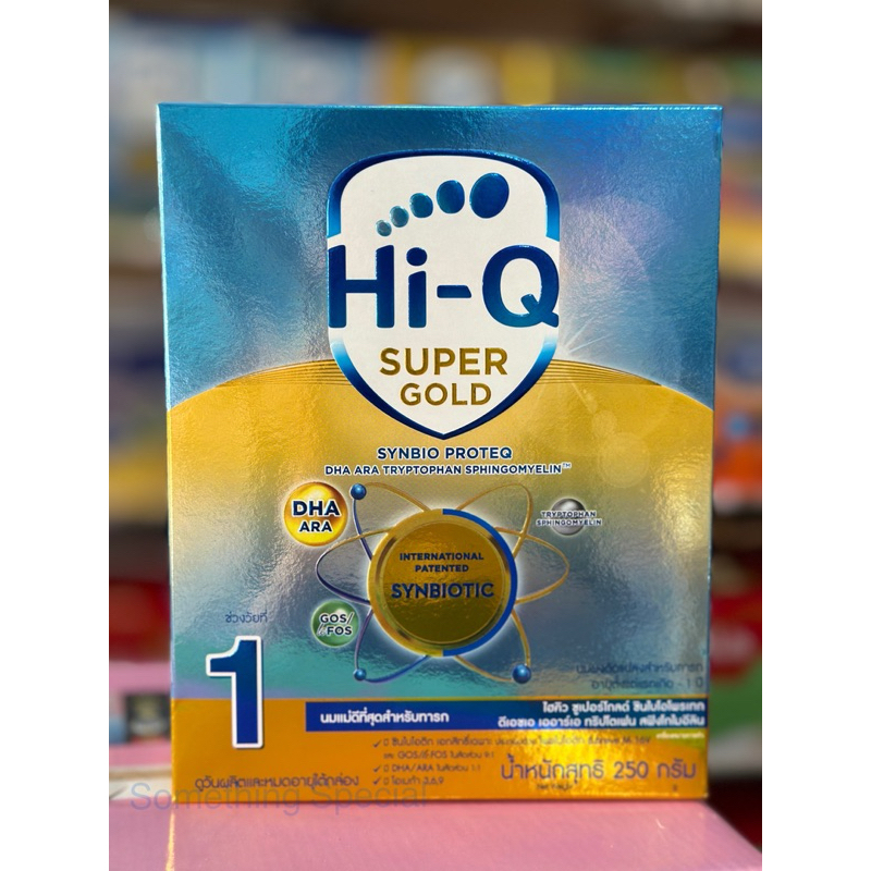 Hi-Q Super Gold Step 1 250 g ไฮคิว Hi Q สูตร 1 Dumex HiQ SuperGold 250 กรัม | Shopee Thailand