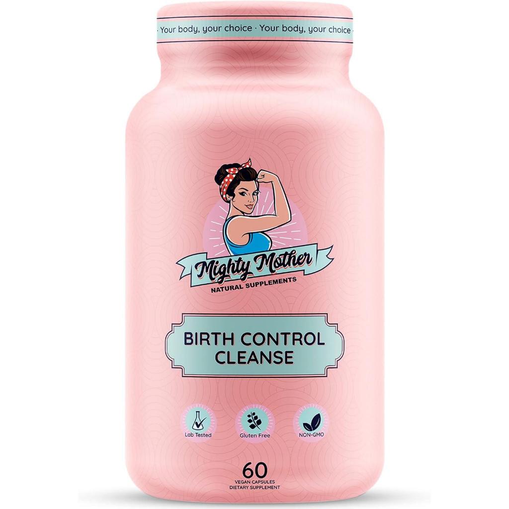 Mighty Mother Birth Control Cleanse 60 Capsules อาหารเสริมสำหรับสตรี ...