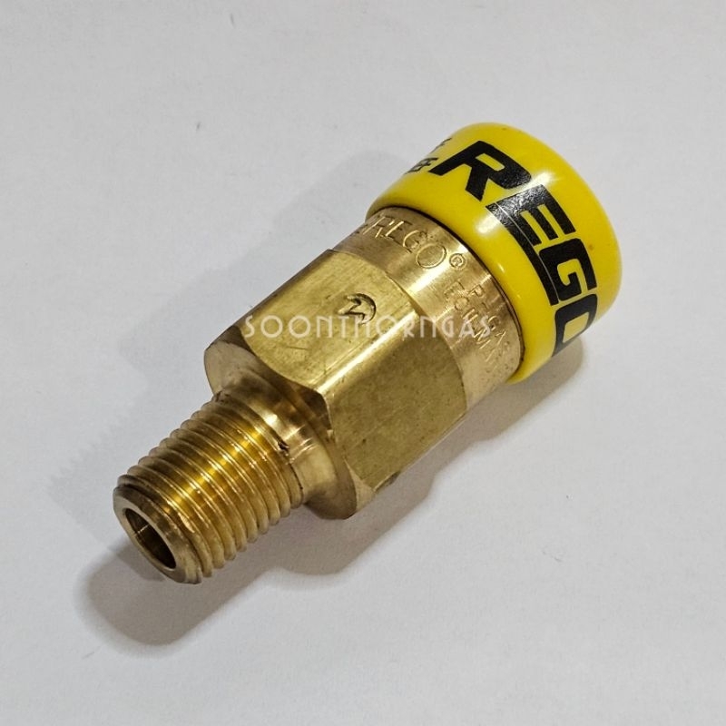วาล์วนิรภัยกันระเบิด เซฟตี้รีรีฟวาล์ว 1/4 Safety Relief Valve REGO ...