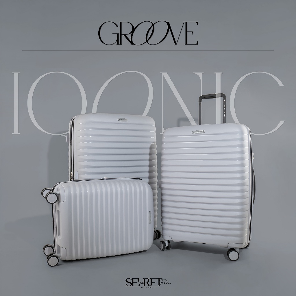SECRET POLO เซตกระเป๋าเดินทาง คอลเลคชั่น GROOVE | Shopee Thailand