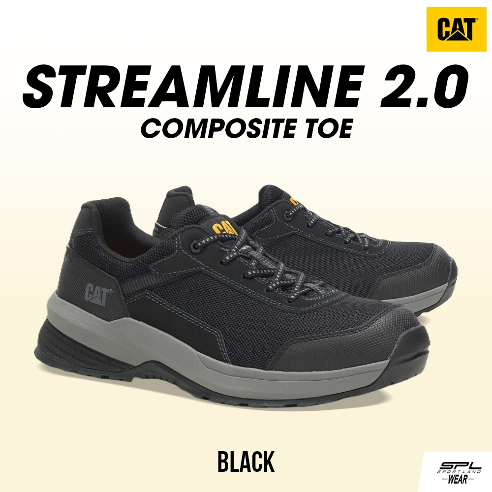 Caterpillar รองเท้าเซฟตี้ รองเท้านิรภัย M Streamline 2.0 Mesh Composite ...