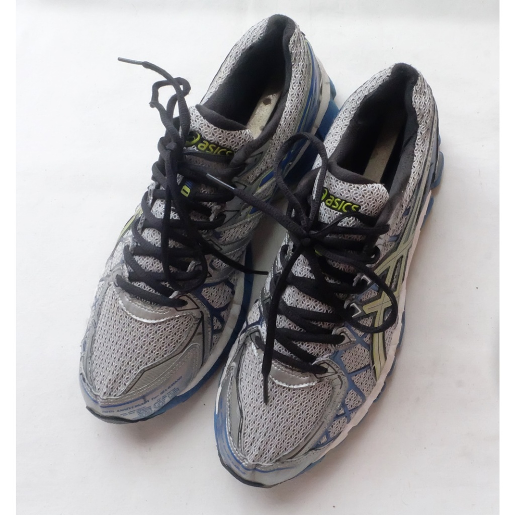 Asics Gel Kayano 20 Size 43.5EU สีเงิน/น้ำเงิน มือสอง ของแท้ | Shopee ...