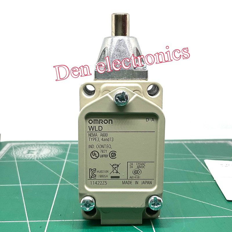WLD ลิมิตสวิตช์ OMRON LIMIT SWITCH 2A 250VAC MADE IN JAPAN พร้อมส่ง ออก ...