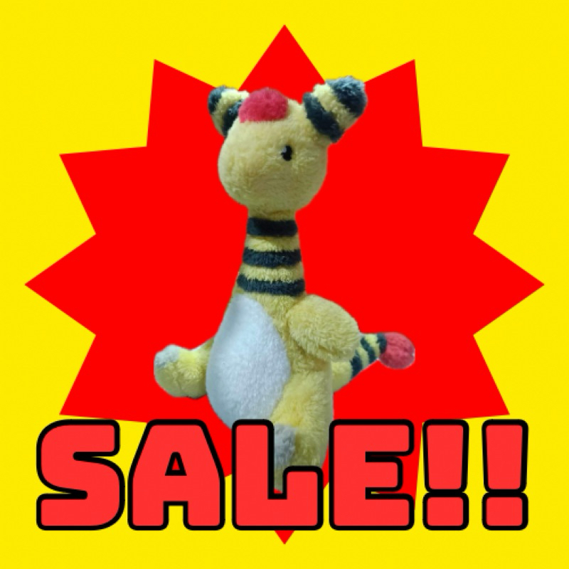 ตุ๊กตาโปเกมอนDenryu Pokémon Ampharos | Shopee Thailand