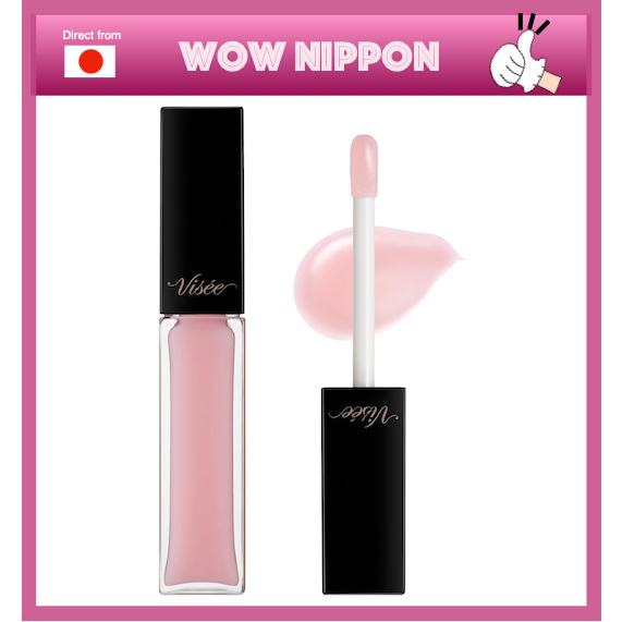 【ส่งตรงจากญี่ปุ่น】Visee Essence Lip Plumper SP001 ลิปกลอสสีชมพูเชียร์ Flushing Plump Volume Up ...