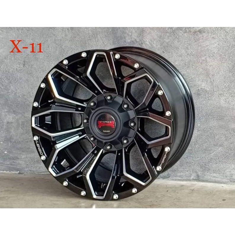 ล้อแม็กซ์ Lenso MAX X11 สีดำมิลลิ่ง 9-20นื้ว 6รู130 ET20 [10969 ...
