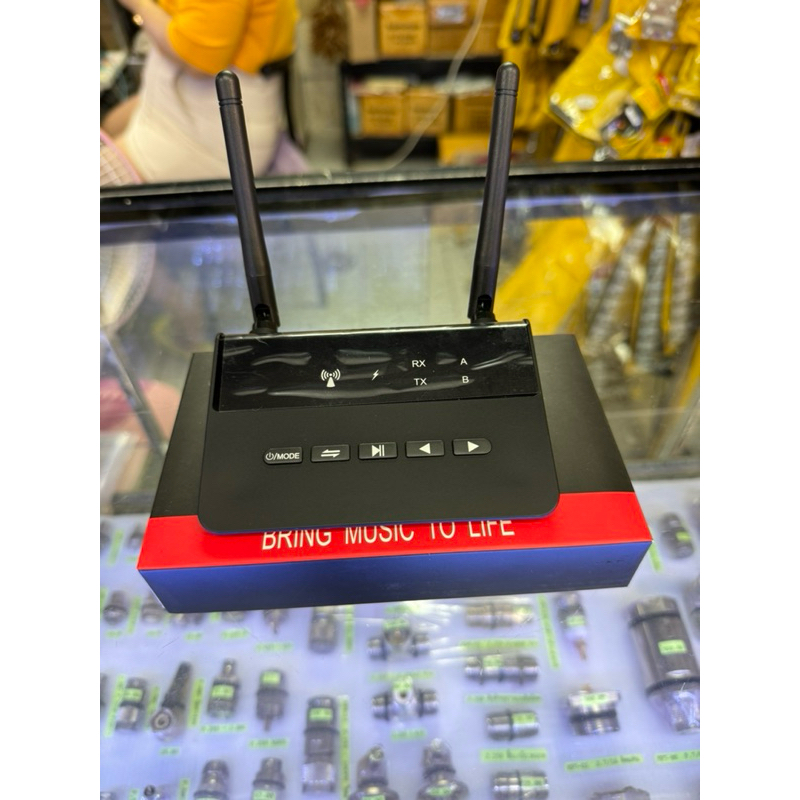 Bluetooth รับส่งสัญญาณเสียงบลูทูธ 5.0 CSR Aptx 3.5 มม. TX RX RCA USB ...