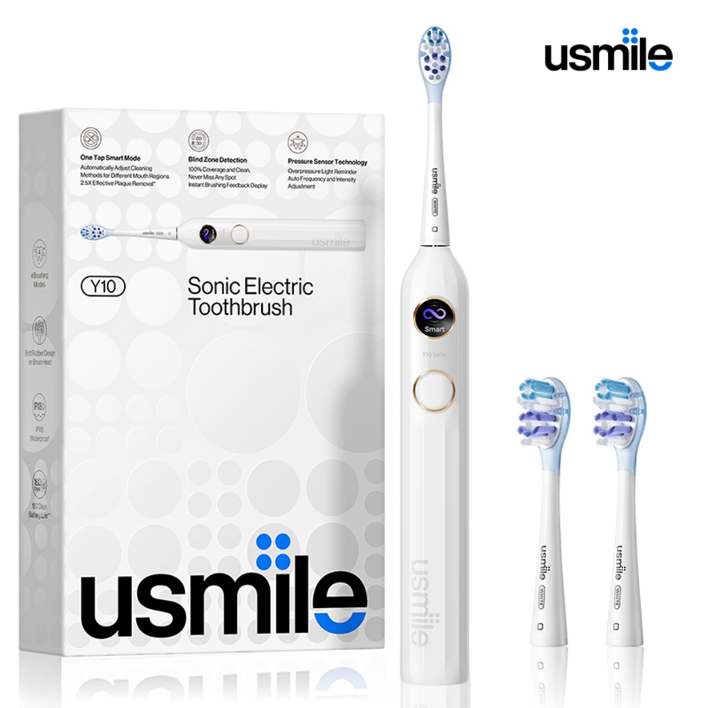 usmile Y10 Sonic Electric Toothbrush แปรงสีฟันไฟฟ้าหน้าจออัจฉริยะ 4 ...