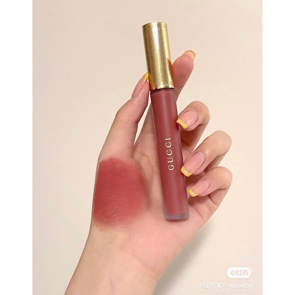*ของแท้ พร้อมส่ง** GUCCI Liquid Matte Lip 6.5g สี 208 The Met In ...