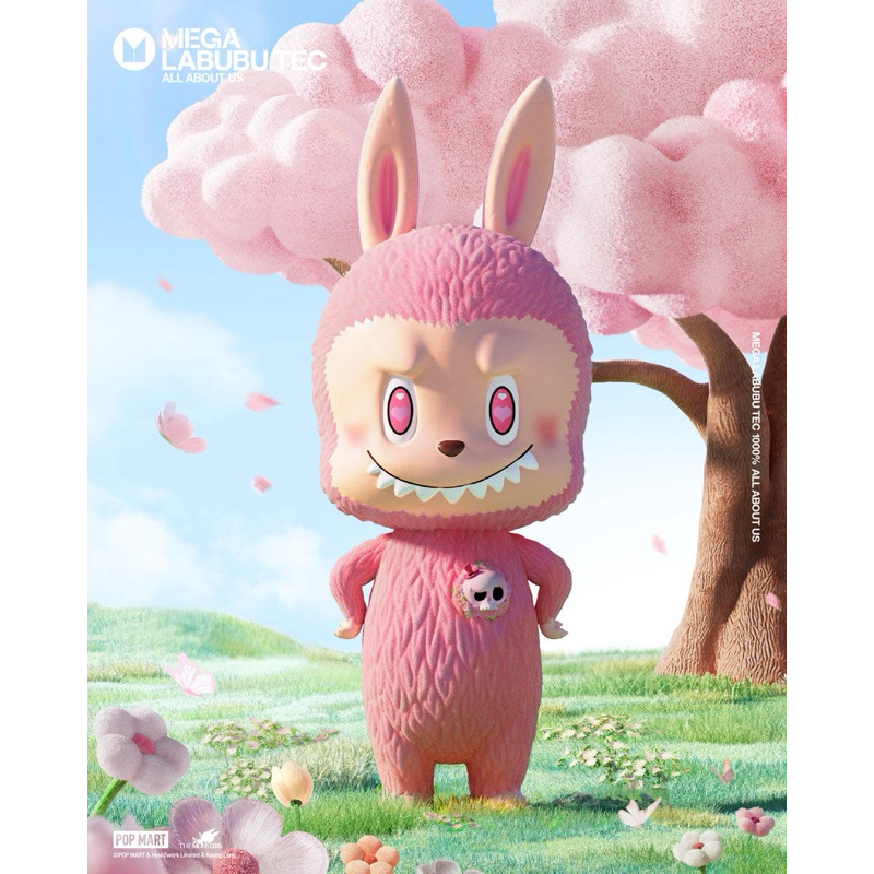 POP MART MEGA LABUBU TEC 1000% All About Us | Shopee Thailand